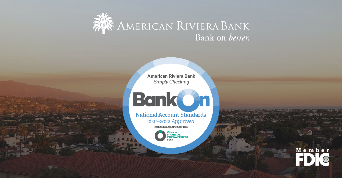 Simply Checking | American Riviera Bank