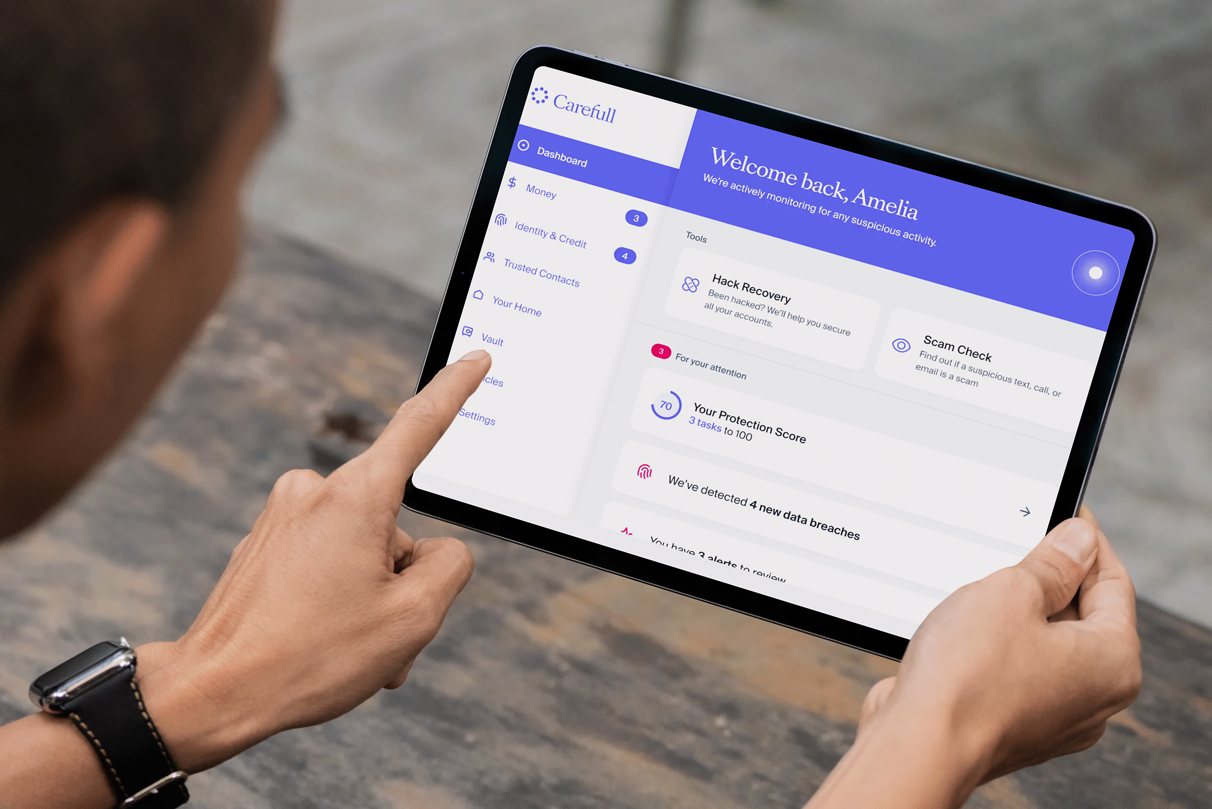 Carefull Financial Safety Service | American Riviera Bank